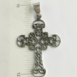 Jem Designs Shop | Jewelry | Sterling Silver Filigree Cross Pendant ...